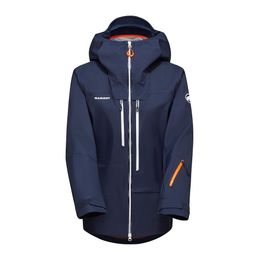 Mammut Outdoorjacke 'Haldigrat Air' Damen Gr&ouml;&szlig;e XL marine / orange / wei&szlig;