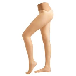 CALZEDONIA Strumpfhose Damen Gr&ouml;&szlig;e L beige