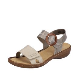Rieker Strap Sandals female Beige size 41
