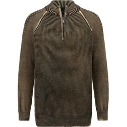 Babista Pullover 'Tilziano' Herren Gr&ouml;&szlig;e XXXL khaki / dunkelgr&uuml;n