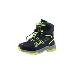 Kappa Boots 'Enrica' Jungen Größe 30 navy / limette