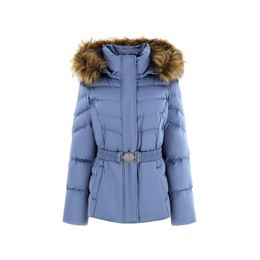 Guess Winter Jacket female Blue size L