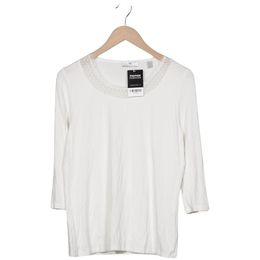 Peter Hahn Langarmshirt Damen Größe L Second Hand weiß