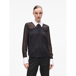 K by KARL LAGERFELD Karl Lagerfeld Bluse Damen Gr&ouml;&szlig;e M schwarz
