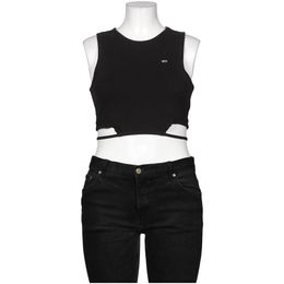Tommy Jeans Top Damen Gr&ouml;&szlig;e XL Second Hand schwarz