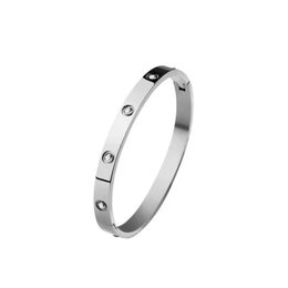 Rougemont Jewellery Bracelet 'Eleganter Damen Armreif 18cm' female Silver size 18,5 cm