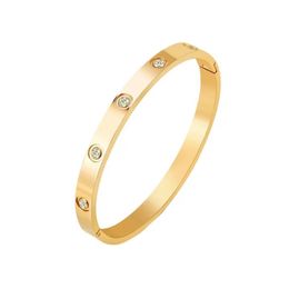 Rougemont Jewellery Bracelet 'Eleganter Damen Armreif 18cm' female Gold size 18,5 cm