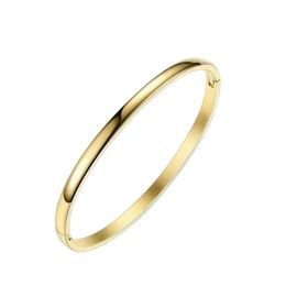 Rougemont Jewellery Bracelet 'Klassischer Damen Armreif 18cm -Hypoallergen -Wasserfest' female Gold size 18 cm