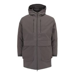 Jack & Jones Plus Jack & Jones Plus Between-Seasons Parka 'JCOCharlie' male Grey size 6XL