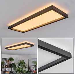 hofstein Binor Deckenleuchte LED Wei&szlig;, 1-flammig