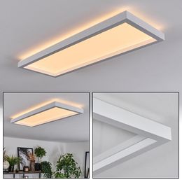 hofstein Biora Deckenleuchte LED Wei&szlig;, 1-flammig