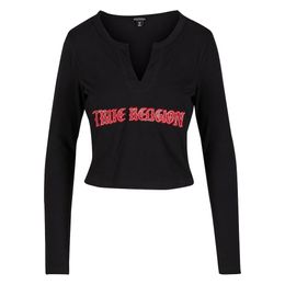 True Religion Shirt Damen Größe S rot / schwarz