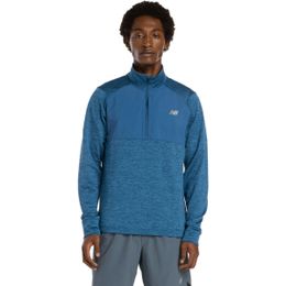 New Balance Athletics Heat Grid Half Zip Shirt Herren