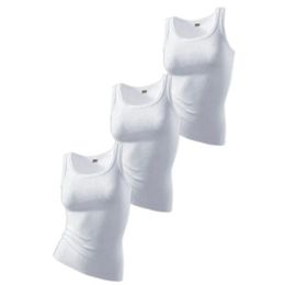 H.I.S. H.I.S Feinripp-Tanktops (3 Stck.) Damen Gr&ouml;&szlig;e XS wei&szlig;