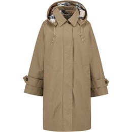 Barbour Funktionsmantel Sadie Military Brown/Hessian Tartan (Gr&ouml;&szlig;e: 18)