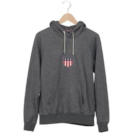 Gant Kapuzenpullover Herren Größe L Second Hand grau