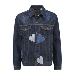 Levi's Upcycling Jeansjacke 'Kelvyn Colt Design' Herren Größe M dunkelblau