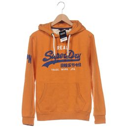 Superdry Kapuzenpullover Damen Größe M Second Hand orange