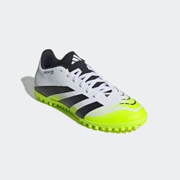 Fußballschuh adidas Performance "PREDATOR CLUB KUNSTRASEN-E", Damen, Gr. 44, cloud weiß, core schwarz, lucid lemon, Synthetik, Schuhe, geeignet für harte Untergründe Asche und Kunstrasen