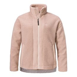 Schöffel Fleecejacke SCHÖFFEL "Fleece Jk Style Kalmor WMS", Damen, Gr. 46, pink, Obermaterial: 100% Polyester. Futter: 100% Polyester, normal, Jacken, Wärmend, atmungsaktiv Übergangsjacke