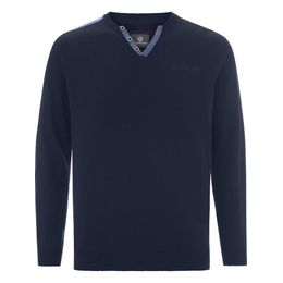 Jan Vanderstorm Pullover 'Jorgir' Herren Gr&ouml;&szlig;e 6XL dunkelblau