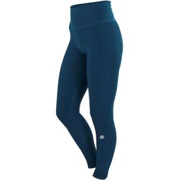 GUGGEN Mountain Leggings 'Damenleggings Seamless LL77 Leggings' female Blue size XL