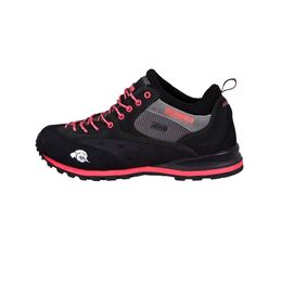 GUGGEN Mountain Sportlicher Schn&uuml;rschuh 'Trekking-& Wanderschuhe PT022 Wildleder' Damen Gr&ouml;&szlig;e 38 pink