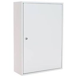 Rottner Schlüsselschrank S 200, mit Zylinderschloss, für 200 Schlüssel, B 380 x T 80 x H 550 mm, lichtgrau