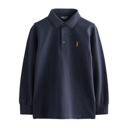 next Poloshirt Jungen Gr&ouml;&szlig;e 110 navy / gelb