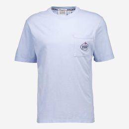 Scotch & Soda Hellblaues T-Shirt mit Logo