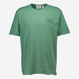 Scotch & Soda Grünes T-Shirt mit Logo