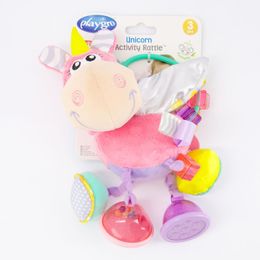 Playgro Mehrfarbige Rassel im Einhorn-Design