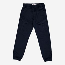 MINOTI Dunkelblaue Cargo-Jogginghose aus Jeans