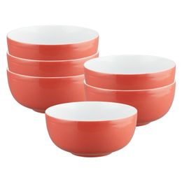 Seltmann Weiden M&uuml;slischalen Liberty Pure Colors &oslash; 15 cm 6er Set