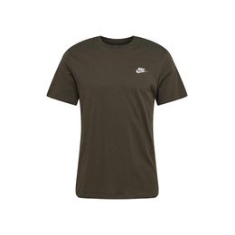 Nike Sportswear T-Shirt 'Club' Herren Gr&ouml;&szlig;e S dunkelgr&uuml;n