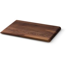 Schneidebrett CONTINENTA, braun (holzfarben), B:20cm H:1,5cm L:30cm, Massivholz, Schneidebretter, Walnuss