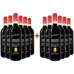 StraItalian Winemakers 6+6 Paket Opera Maestra Chianti Sangiovese 2023 Trocken - Toskana &ndash; Probierpaket DOCG