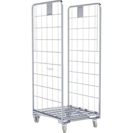 Rollbeh&auml;lter, nestbar, 2-seitig, Ergo light, BxT 667 x 800 mm, Rad-&Oslash; 108 mm kaiserkraft