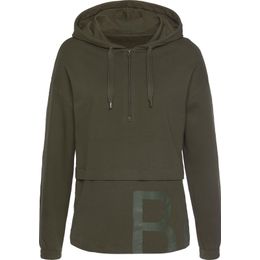 Damen Hoodie dunkelgr&uuml;n Gr&ouml;&szlig;e 40/42