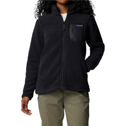 Columbia West Bend II Sherpa Damenjacke schwarz L - Damenjacken