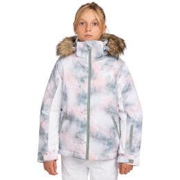 Roxy Mädchen Snowboardjacke "Roxy Pie"sea pine mystery fog, Gr. 12, 55% Polyester, 45% Polyester, Jacken