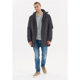 Parka WHISTLER "Siberia V2", Damen, Gr. L, grau (anthrazit), 100% Polyester, unifarben, normal, hoch geschlossener Ausschnitt, Jacken Parka, mit wasserdichtem BionicFinish