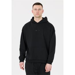 Kapuzensweatshirt Virtus "Kayce", Herren, Gr. M, schwarz, 45% Polyester, 35% Baumwolle, 20% Polyester, unifarben, normal, ohne Ausschnitt, Sweatshirts, mit höchstem Tragekomfort