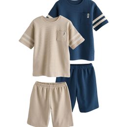 next Schlafanzuge Jungen Gr&ouml;&szlig;e 116 beige / navy