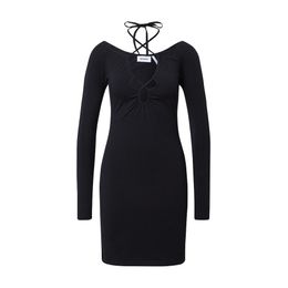 WEEKDAY Kleid Damen Größe 36 schwarz Winterkleid