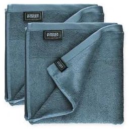 Schöner Wohnen Handtücher "Sense", blau, B:50cm L:100cm, Frottee, Obermaterial: 100% Baumwolle, SCHÖNER WOHNEN-KOLLEKTION, Handtücher, mit Velourborte, hautschmeichelnde Airtouch Qualität, super weich