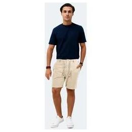 Shorts INDICODE "Incanvar", Herren, Gr. Größe L - Gr. L, Normalgrößen, grau (fog), Obermaterial: 100% Baumwolle, Hosen, aus atmungsaktiver Baumwolle