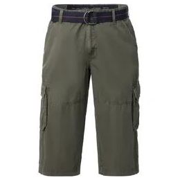 Shorts Casamoda "Casamoda Shorts uni", Herren, Gr. 34, Normalgrößen, grün (olive), 100% Baumwolle, Hosen
