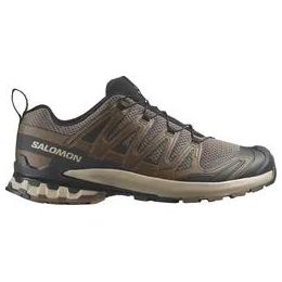Laufschuh Salomon "XA PRO 3D V9", Gr. 45, falcon, desert tan, schwarz, Synthetik, Textil, Schuhe