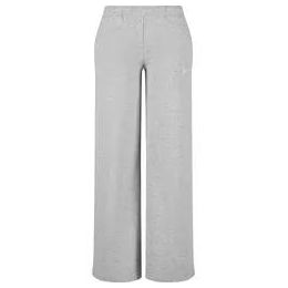 Jogginghose Karl Kani "Karl Kani Signature Straight Leg Sweatpants", Damen, Gr. M, US-Größen, grau, 70% Baumwolle, 30% Polyester, unifarben, loose fit, Hosen